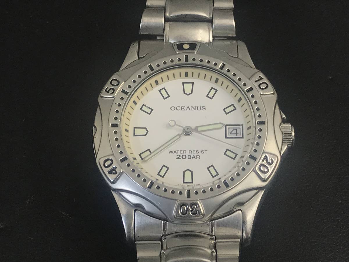 5973 カシオ オシアナス OCEANUS OC-700 腕時計 稼働品(3針（時、分、秒）)｜売買されたオークション情報、yahooの商品 ...