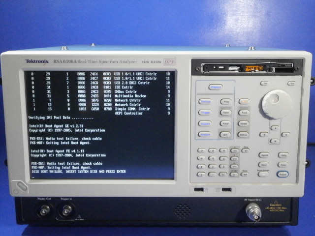 Tektronix RSA6106A Spectrum Analyzer 9kHz-6.2GHz(アマチュア無線)｜売買されたオークション情報、yahooの商品情報をアーカイブ公開 ...