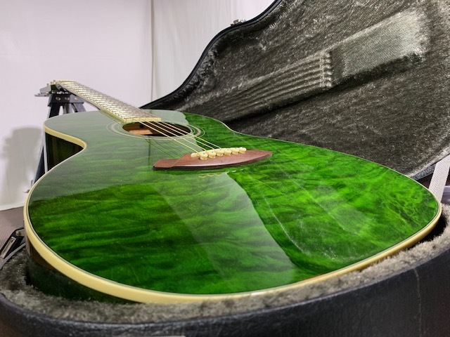 良品 Fender フェンダー GDO-300 TGR TRANS GREEN アコースティックギター 管G-121(フェンダー)｜売買された ...