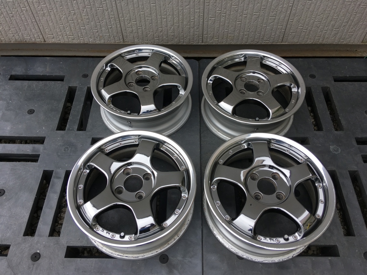 SSR PROFESSOR SP-1R 15インチ アルミホイール 4本 5.5J+40 PCD:100 4H アルトワークス keiワークス ...