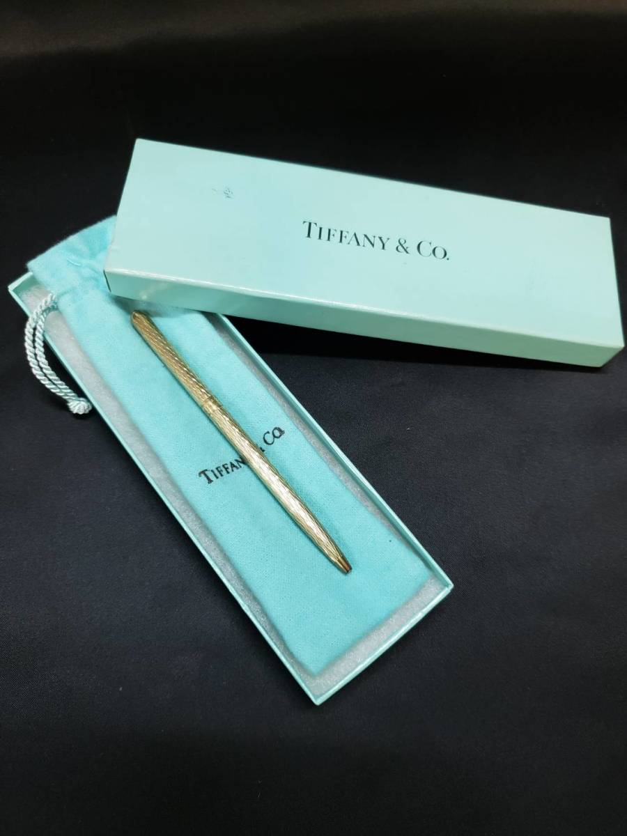 A369 Tiffany&Co. ティファニー ボールペン 925 スターリング シルバー 印字ok 回転式 箱 保存袋付 送料370円 1円スタート(ティファニー)｜売買されたオークション ...