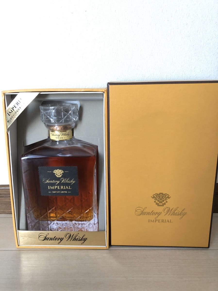SUNTORY IMPERIAL サントリー ウイスキー インペリアル 600ml 43% 箱付き(日本)｜売買されたオークション情報、yahooの商品情報をアーカイブ公開 - オークファン ...