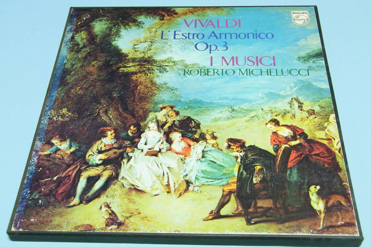 日本PHILIPS 3LP イ ムジチ合奏団 ミケルッチ 調和の幻想 ヴィヴァルディ JAPAN BOX 15PC-31 33 I ...