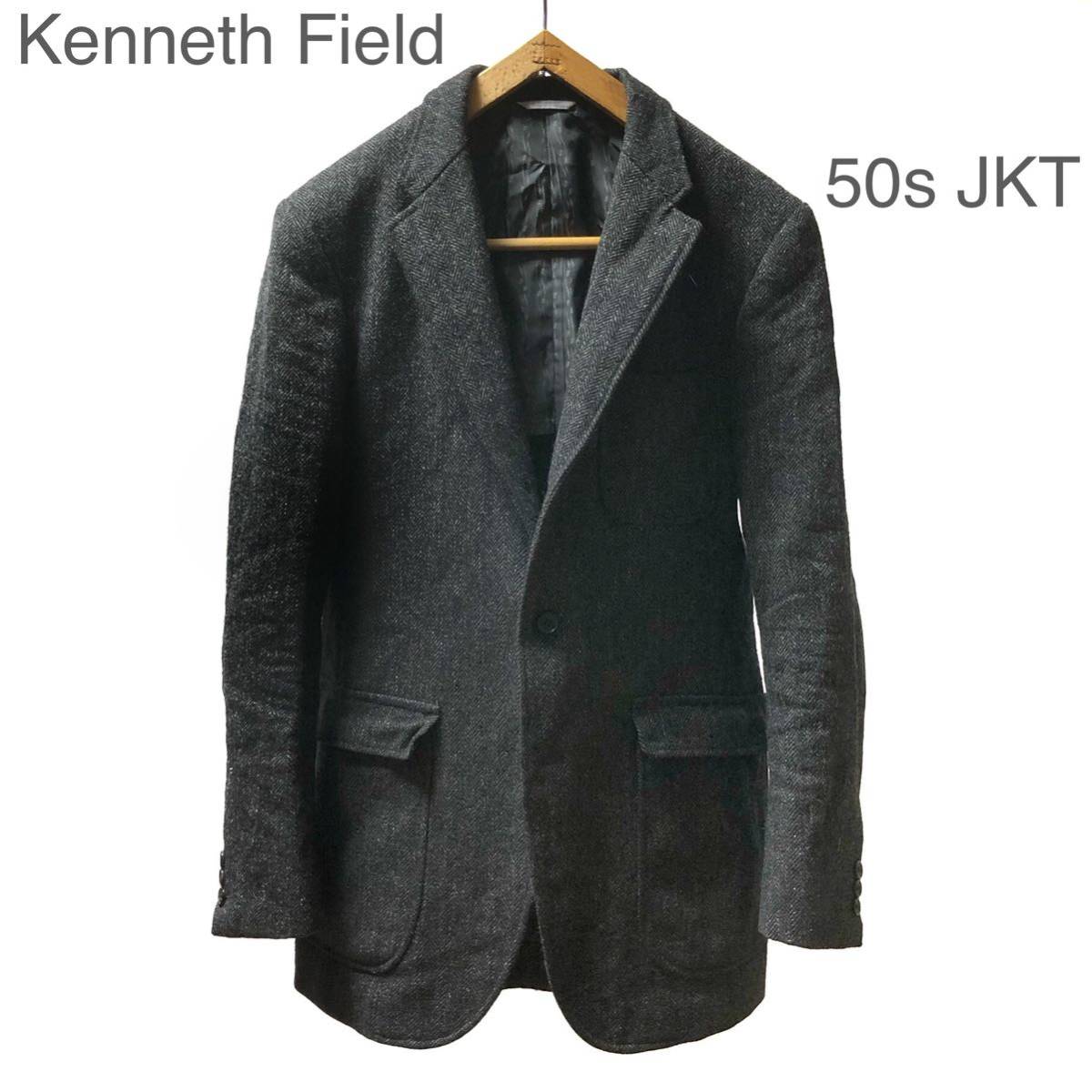 Kenneth field ケネスフィールド ツイードJKT FOX BROTHERS(その他)｜売買されたオークション情報、yahooの商品 ...