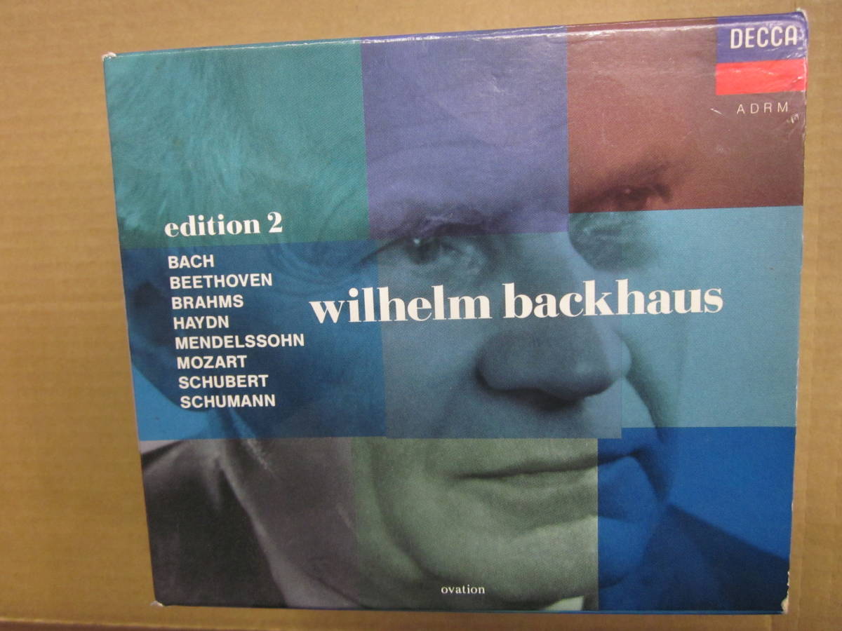 DECCA/10CD 独盤/ ウィルヘルム バックハウス wilhelm backhaus/ edition 2(器楽)｜売買された ...
