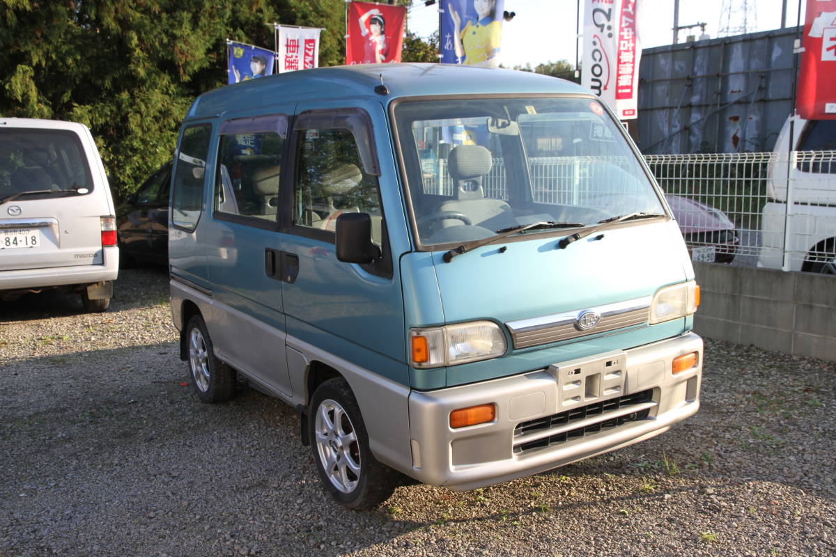 サンバーディアス KV4型 4WD S ブルーⅡ 走行94 000キロ 5速マニュアル パワステ 外装難あり 機関系良好(サンバートライ、ディアス)｜売買されたオークション情報、yahooの ...