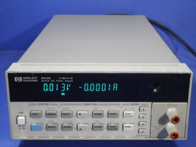 hp 6612B System DC Power Supply(その他)｜売買されたオークション情報、yahooの商品情報をアーカイブ公開 ...