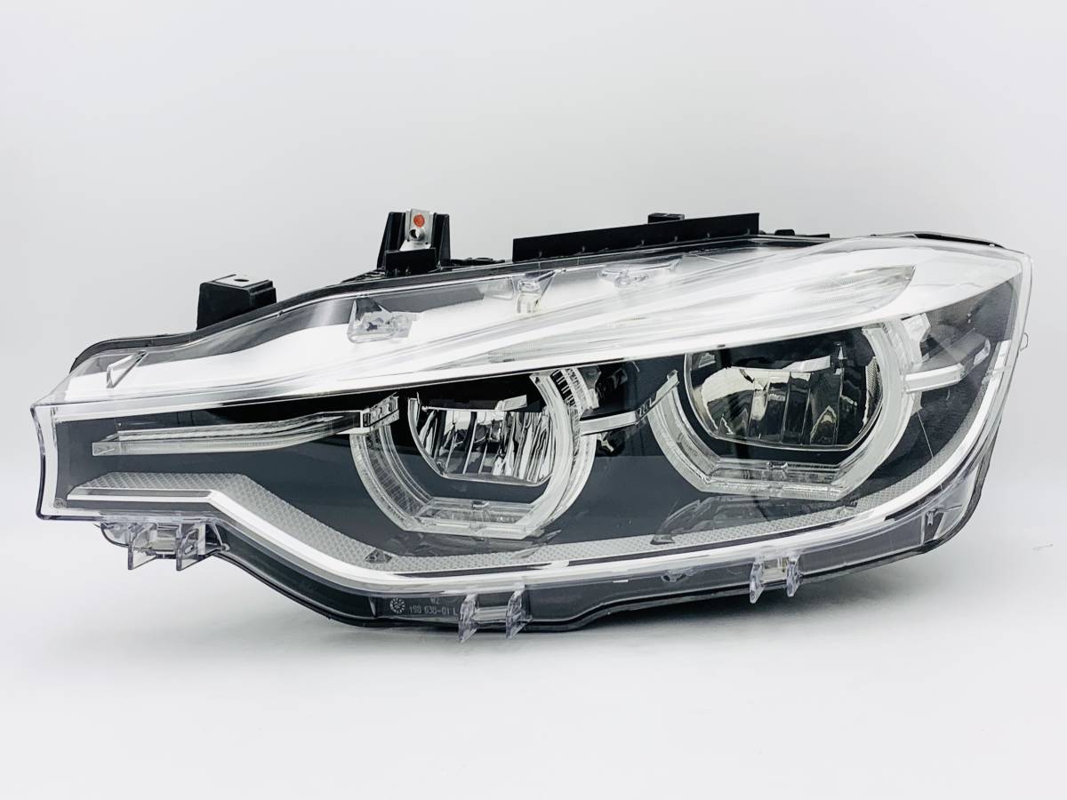 BMW 3シリーズ F30 後期 純正 左 LED ヘッドライト ランプ 7471307-03 / 63117419631 914 ...