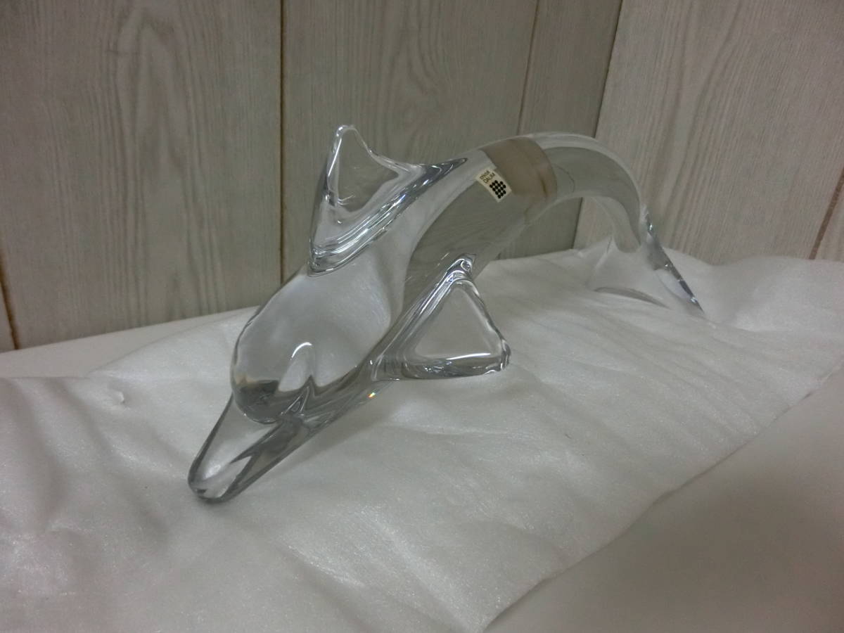 DAUM FRANCE 銀座WAKO クリスタル イルカ 全長約34㎝ 自宅保管品(クリスタルガラス)｜売買されたオークション情報、yahoo ...