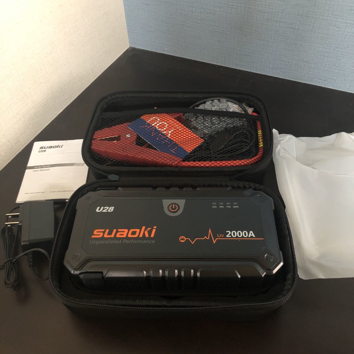 品 suaoki ジャンプスターター ポータブルチャージャー U28(その他)｜売買されたオークション情報、yahooの商品情報をアーカイブ公開 - オークファン（aucfan.com）