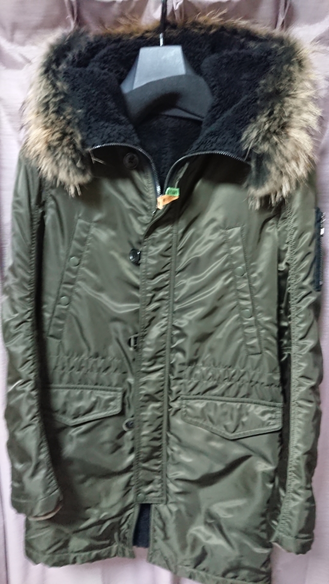 SHELLAC 48 裏ボアN-3Bジャケット(ジャケット、上着)｜売買されたオークション情報、yahooの商品情報をアーカイブ公開 - オークファン（aucfan.com）