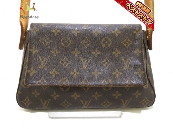 ルイヴィトン LOUIS VUITTON ショルダーバッグ M51147 ミニ ルーピング モノグラム キャンバス MI0013 バッグ ...