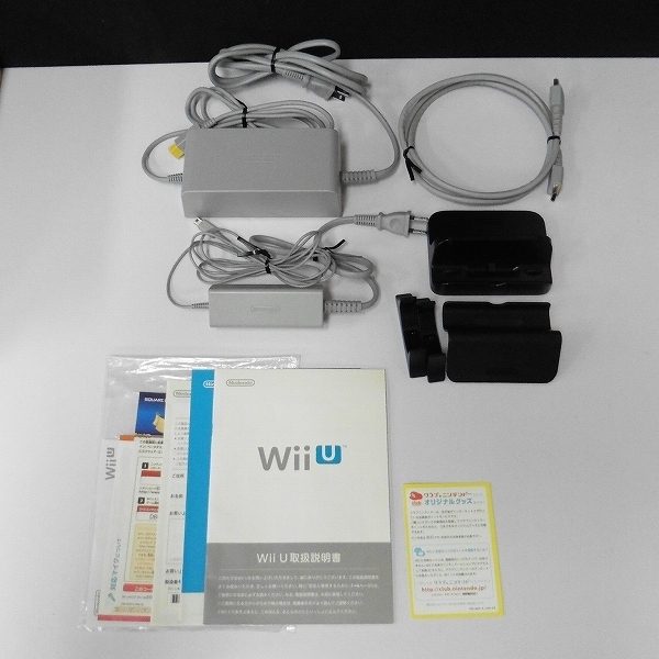 gY135u 箱説有 ニンテンドー Wii U プレミアムセット 32GB kuro / Nintendo | ゲーム X(Wii U本体 ...