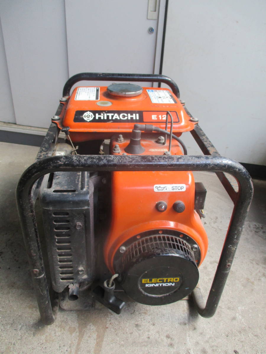 エンジン発電機 日立 HITACHI E12 作動OK 60Hz(発電機)｜売買されたオークション情報、yahooの商品情報をアーカイブ公開 - オークファン（aucfan.com）