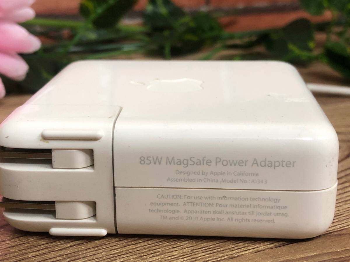 Apple 純正 A1343 MagSafe Power Adapter 85w ACアダプター 充電器 MacBook Pro(その他 ...