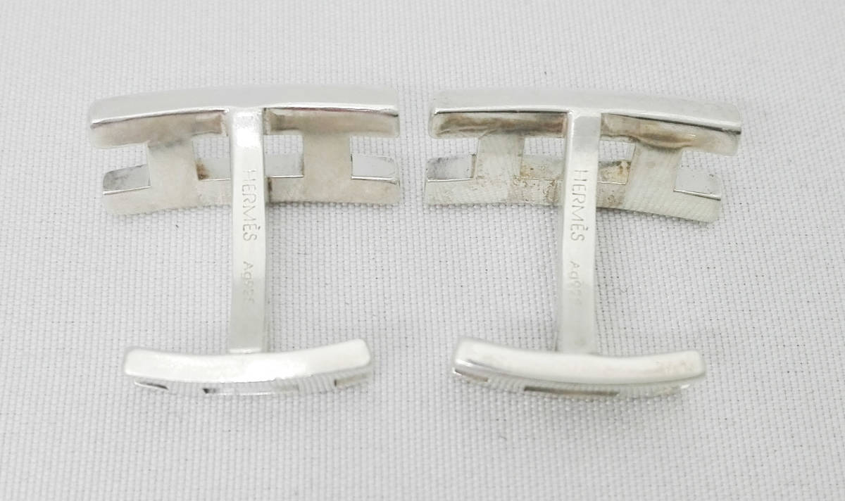 HERMES エルメス Hモチーフ パラレルカフス シルバー 925(エルメス)｜売買されたオークション情報、yahooの商品情報をアーカイブ公開 - オークファン（aucfan.com）