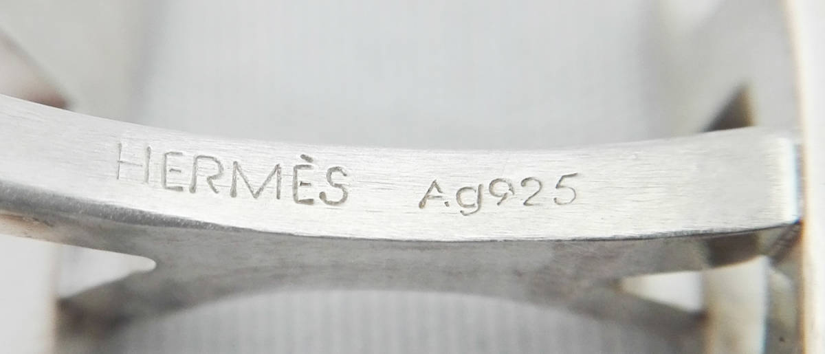 HERMES エルメス Hモチーフ パラレルカフス シルバー 925(エルメス)｜売買されたオークション情報、yahooの商品情報をアーカイブ公開 - オークファン（aucfan.com）