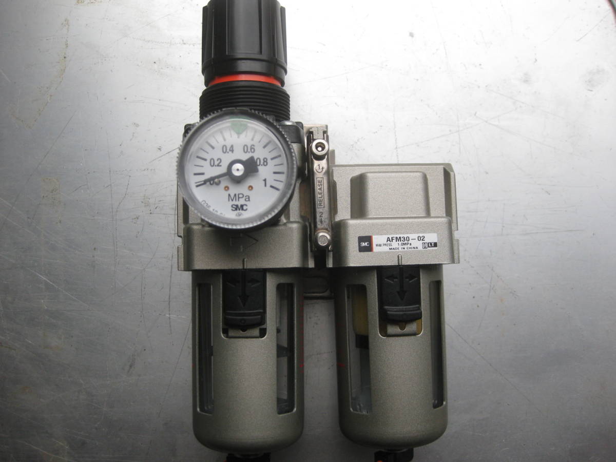 SMC エアー レギュレータ フィルター AW30-02G AFM30-02 品(その他)｜売買されたオークション情報、yahooの商品情報を ...