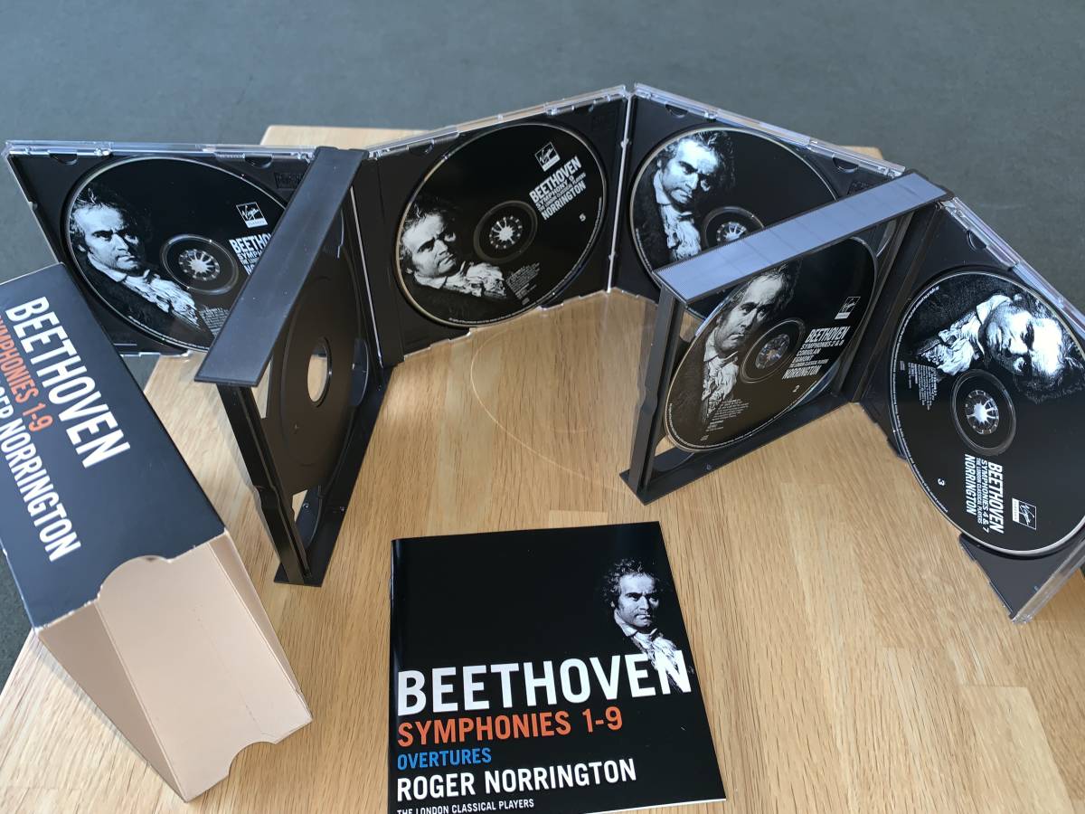 NORRINGTON @ 5 CD BOX @ ノリントン 指揮 LCP @ BEETHOVEN ベートーヴェン 交響曲 全集 ...