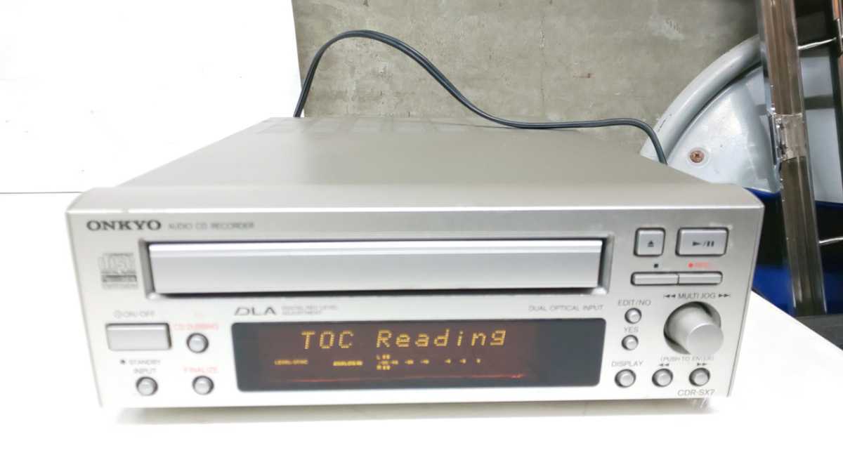 オンキョー CDレコーダー CDR-SX7(ONKYO)｜売買されたオークション情報、yahooの商品情報をアーカイブ公開 - オークファン（aucfan.com）