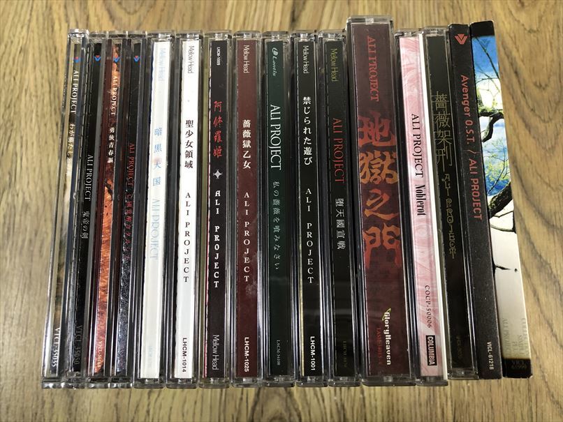W5918 ALI PROJECT CD アルバム シングル 16枚セット｜Noblerot｜COLLECTION SIMPLE PLUS ...