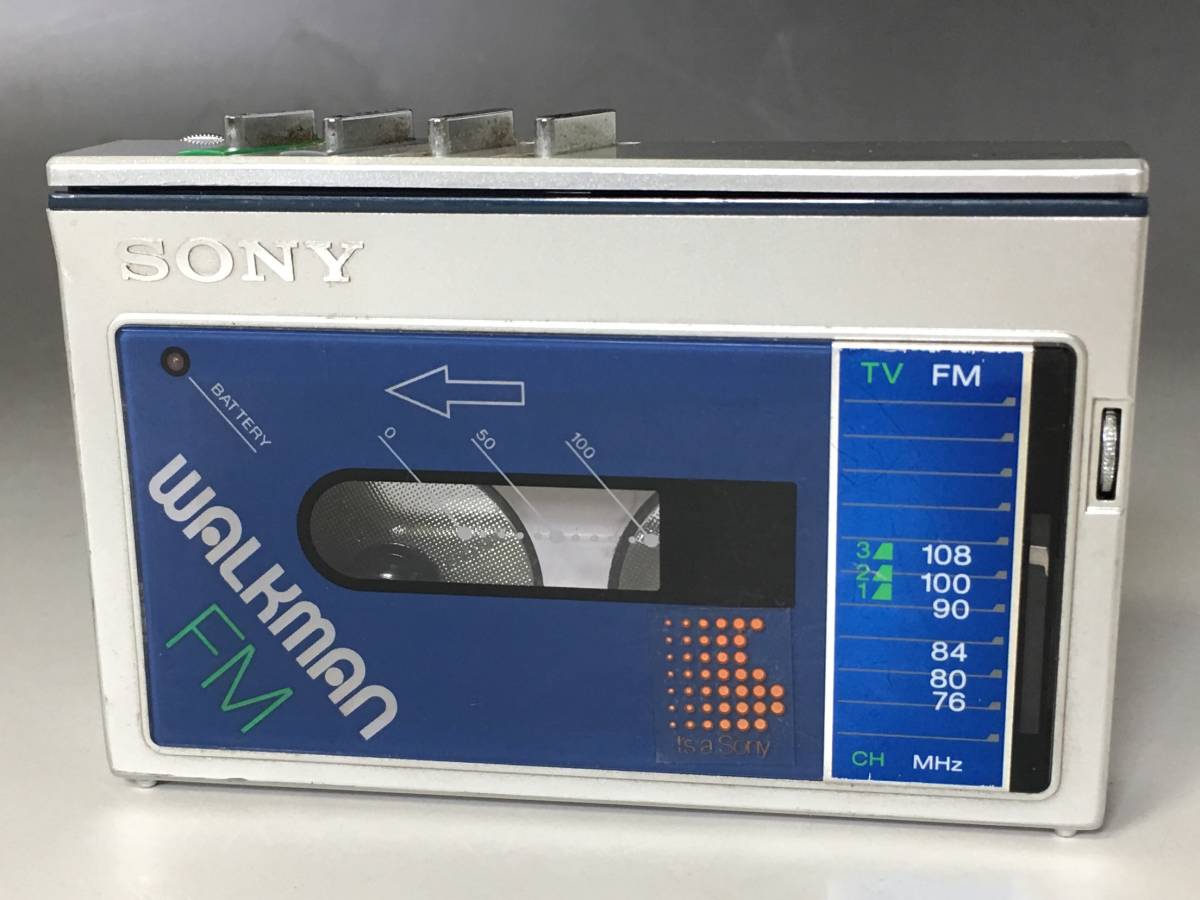 bt4/42 Sony WALKMAN FM WM-F20 ラジオ カセット ウォークマン 完全ジャンク 家電、AV、カメラ