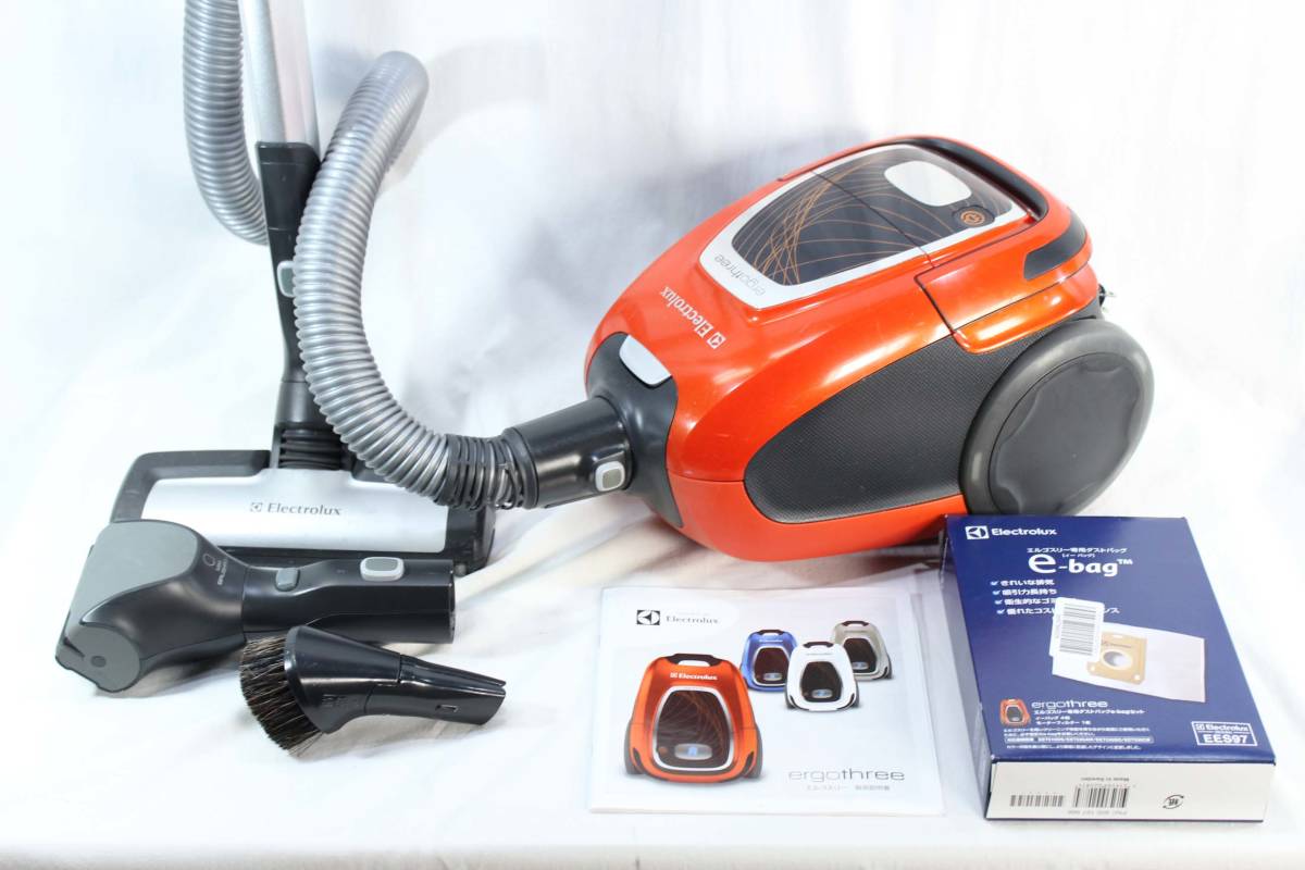 エレクトロラックス 紙パック式掃除機 エルゴ スリー オート EET530SO(掃除機一般)｜売買されたオークション情報、yahooの商品情報をアーカイブ公開 - オークファン（aucfan.com）