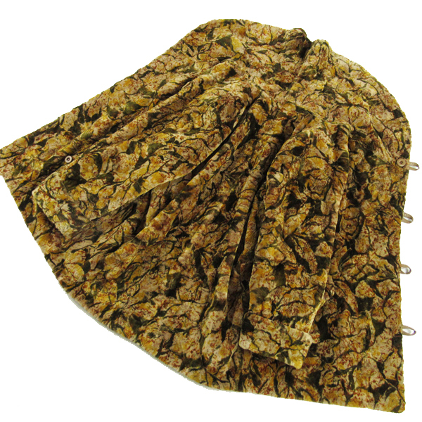 F31606 EMBA エンバ マルチカラー 柄入り シェアードミンク ビッグカラー コート 着丈76cm L相当(ミンク)｜売買された ...