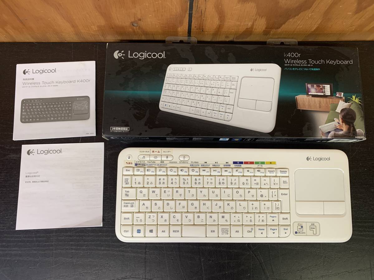 a80 Logicool k400r ロジクール ワイヤレス タッチ キーボード 動作未確認(ワイヤレスキーボード)｜売買されたオークション ...