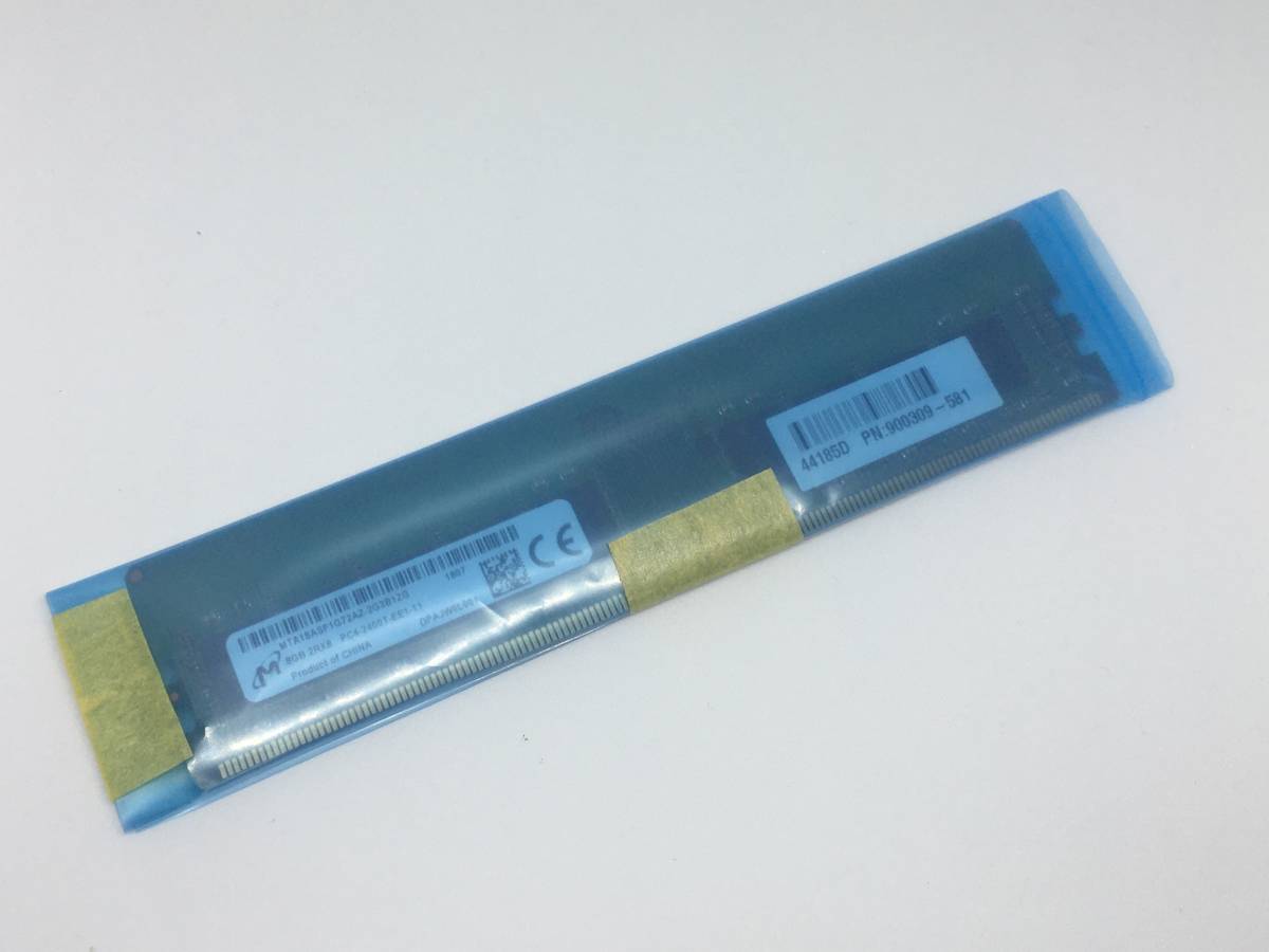 TX1310 M3/TX1320 M3対応 MICRON MTA18ASF1G72AZ-2G3B1 8GB 2Rx8 PC4-2400T-EE1-11 DDR4-19200 ...