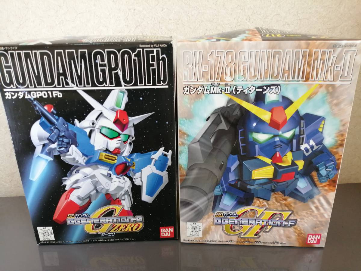 プラモ祭り BB戦士 ガンダムGP01+ティターンズ Mk-2 Gジェネレーション SDガンダム Gジェネ Gゼロ Mk-Ⅱ 未組立(SDガンダムBB戦士)｜売買されたオークション情報 ...
