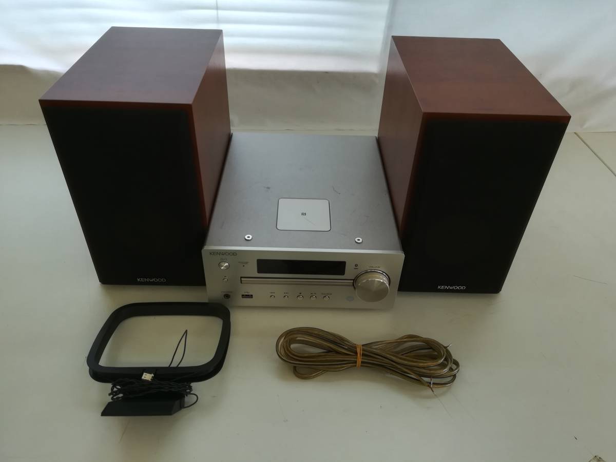 KN2 KENWOOD コンパクトHi-Fiシステム R-K515 LS-K515 ケンウッド 2017年製 ミニコンポ オーディオ 現状品 ...