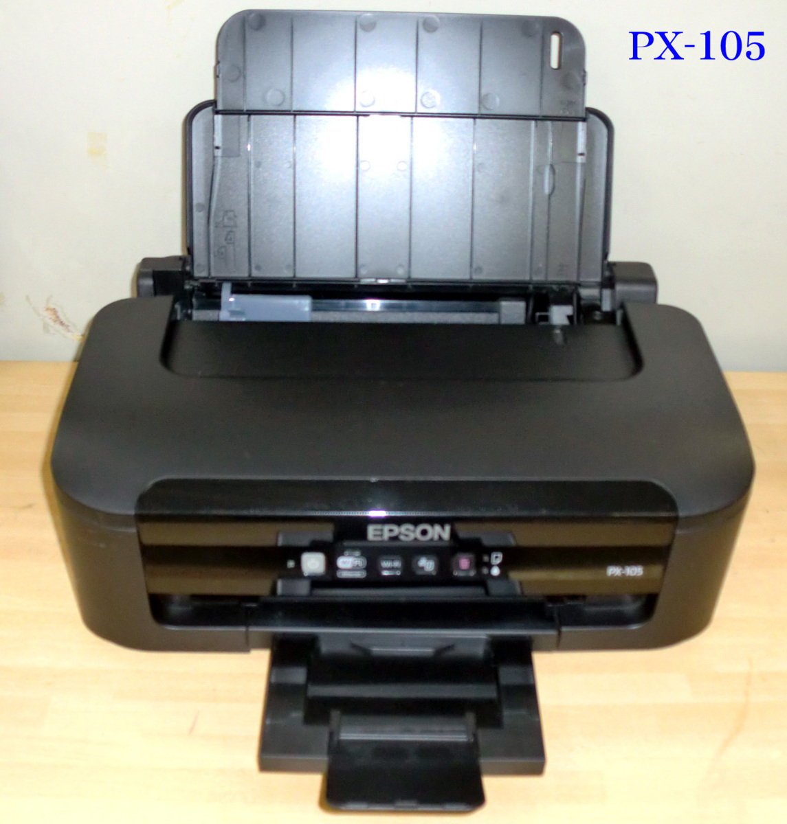 厚紙やシール紙印刷に最適：カラープリンタ PX-105 品(A4プリンタ)｜売買されたオークション情報、yahooの商品情報をアーカイブ公開 ...