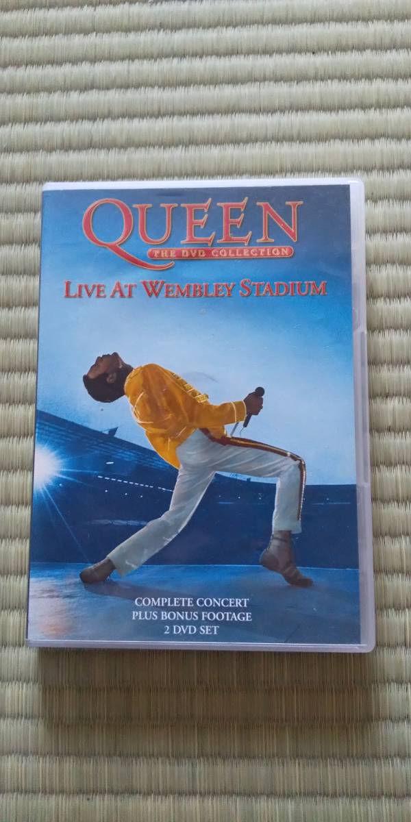 DVD2枚組 QUEEN LIVE AT WEMBLEY STADIUM COMPLETE CONCERT PLUS BONUS ...