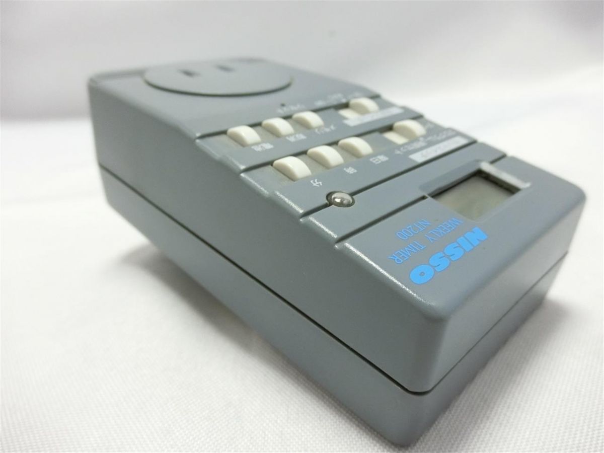 ニッソー ウイークリータイマー NISSO WEEKLY TIMER NT200／BBY0412-5597(タイマー)｜売買されたオークション ...