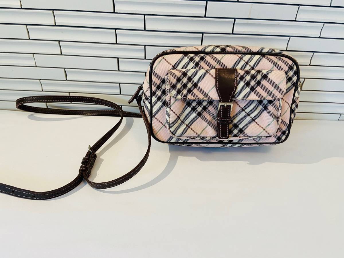 BURBERRY バーバリー ショルダーバック ブルーレーベル BLUE LABEL(女性用)｜売買されたオークション情報、yahooの商品情報をアーカイブ公開 - オークファン（aucfan ...