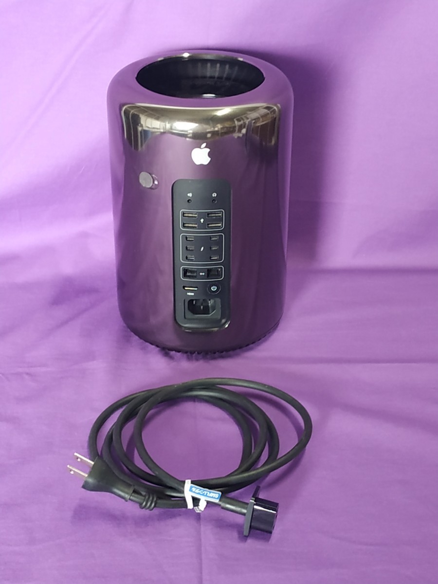 埼玉発 Apple Mac PRO Late 2013 Xeon E5 3.7GHZ /12GB RAM / 500GB フラッシュストレージ ...