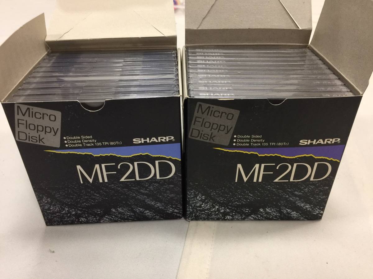 SHARP フロッピーディスク MF2DD 20枚 10枚組×2箱 シャープ FD(FD)｜売買されたオークション情報、yahooの商品情報をアーカイブ公開 - オークファン（aucfan.com）