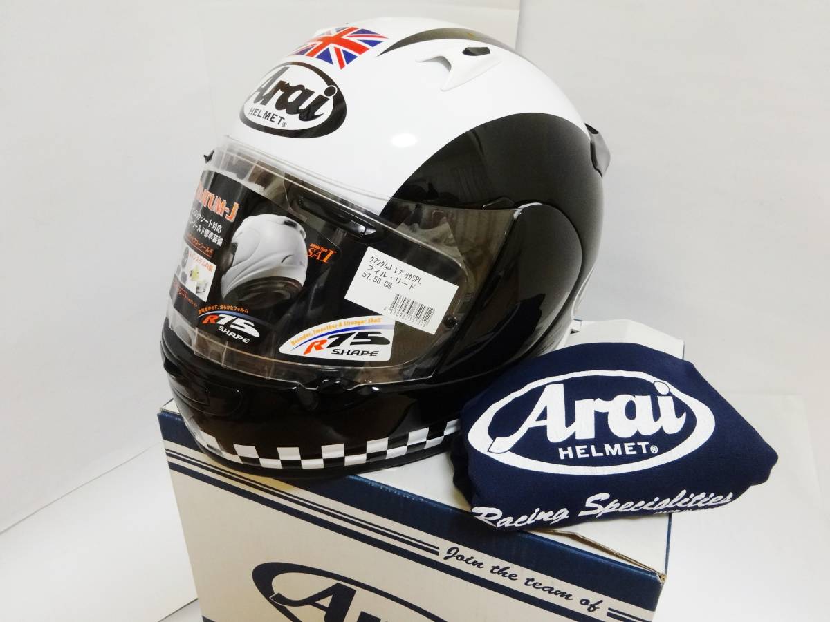 廃盤 絶版 フィル リード アライ フィルリード Arai QUANTUM-J クアンタムJ(Mサイズ)｜売買されたオークション情報、yahooの商品情報をアーカイブ公開 - オークファン ...