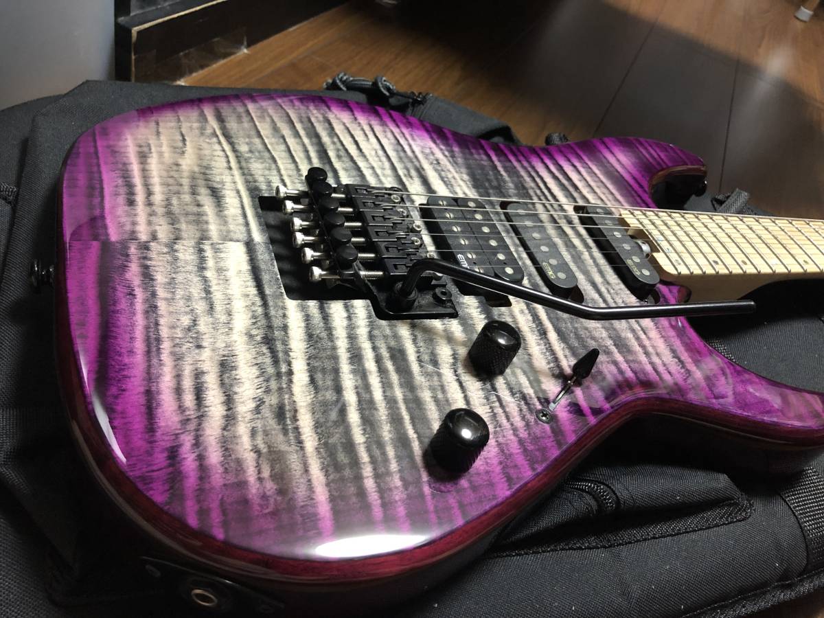 SUN VALLEY SS-FR III ARB シェクター SCHECTER トラ杢 輸入品 ロック ギター ヘビメタ ハードロック EMG ...
