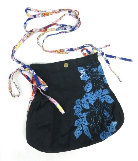 kikou ローズプリントミニショルダーバッグ / ゴウク gouk キコウ 和風 B33127(キャンバス、帆布)｜売買されたオークション ...