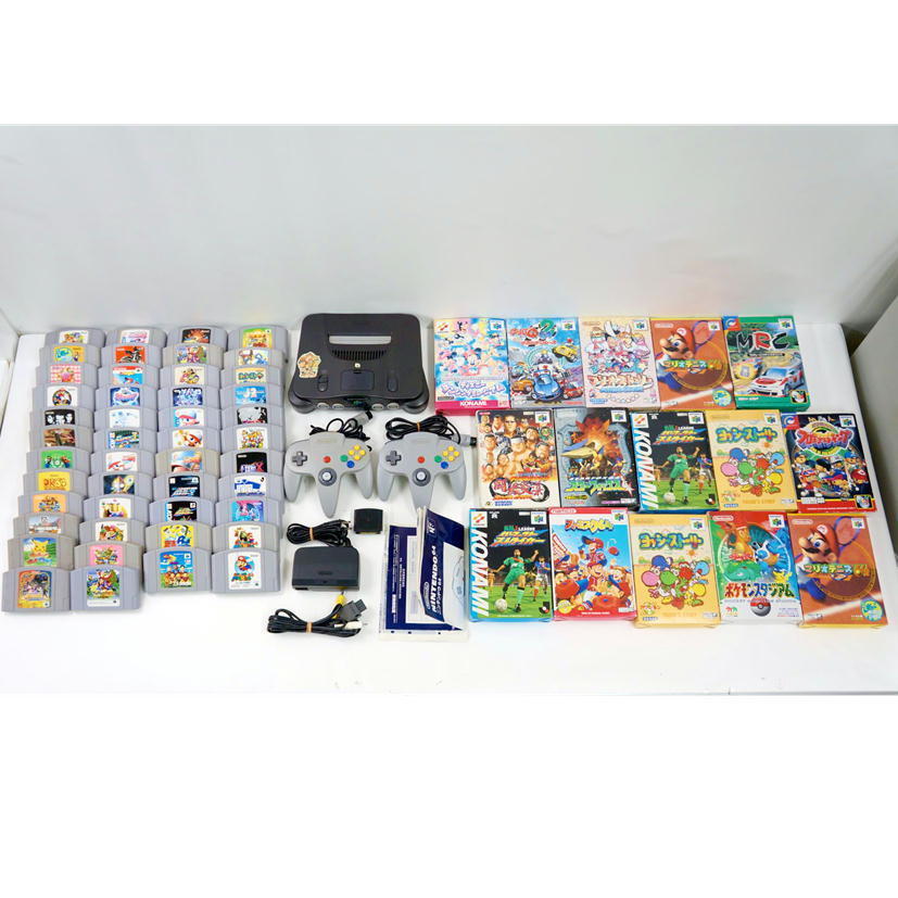 1円 ジャンク Nintendo 任天堂 ニンテンドー64 ソフト 61本セット おまけ本体付き NINTENDO 64 75(アクション)｜売買されたオークション情報、yahooの商品情報を ...