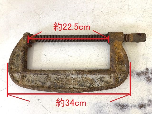 G030 TOKYO SUZUKI 8-STRONG-200 バーコ型 クランプ シャコ万力 ハンドル欠品(バイス、クランプ)｜売買された ...