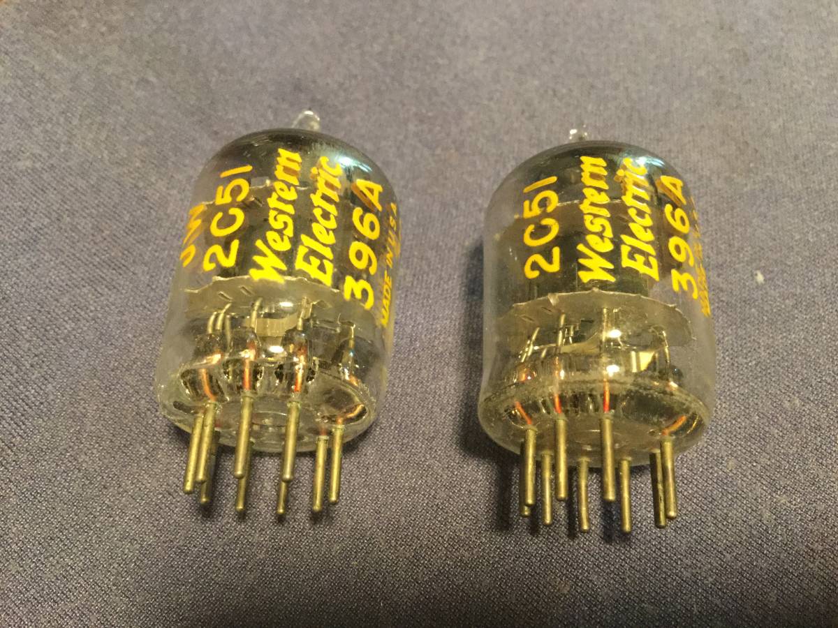 WE396A真空管 2本(真空管)｜売買されたオークション情報、yahooの商品情報をアーカイブ公開 - オークファン（aucfan.com）
