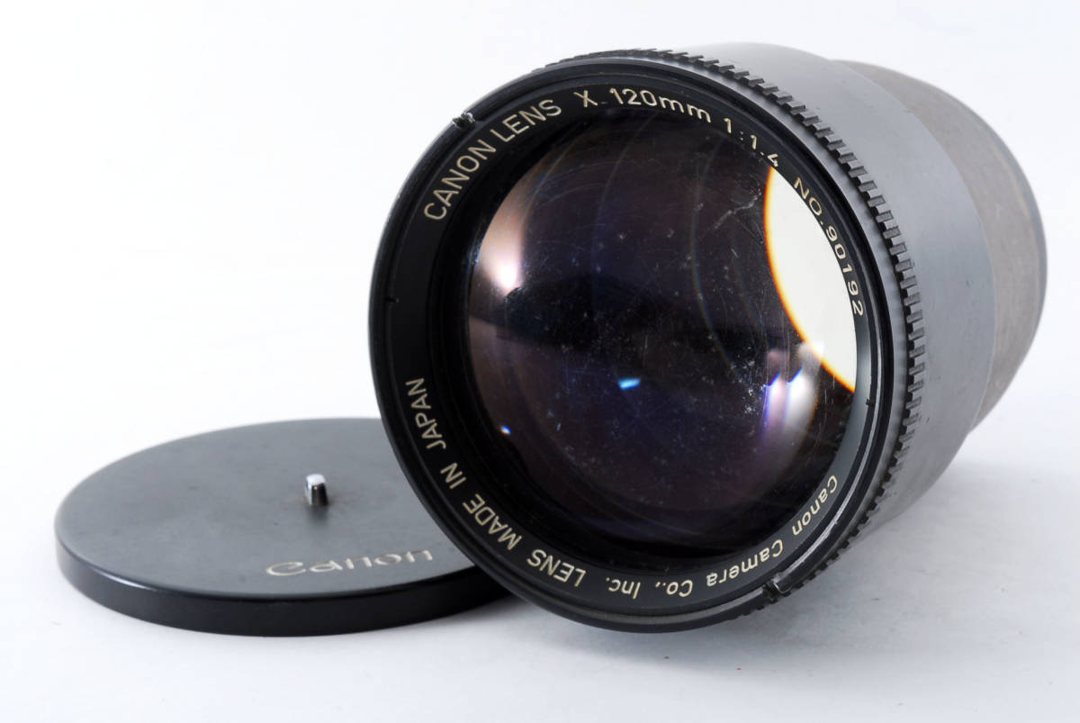 珍品 CANON LENS X 120mm 1：1.4 キャノン レンズ X線撮影用(レンズ)｜売買されたオークション情報、yahooの商品 ...