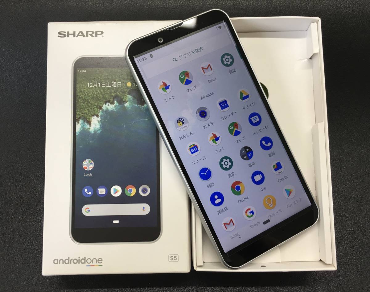 品 Android One S5 ワイモバイル クールシルバー SIMロック解除済み(シャープ)｜売買されたオークション情報、yahooの商品情報をアーカイブ公開 - オークファン ...