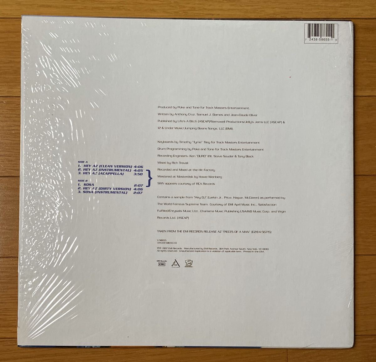 AZ Hey AZ feat. SWV Nas Q-Tip DJ Premier Pete Rock Black Moon Kool G ...