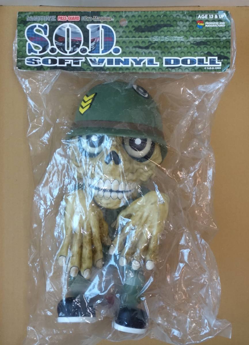 メディコムトイ S.O.D Sgt.D フィギュア フルカラー Medicom Toy Anthrax Metallica Megadeth ...