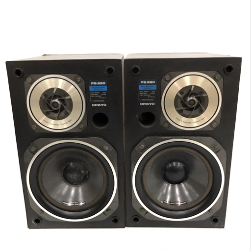 1円 ONKYO PS-330 2ウェイ スピーカー ペア オンキョー(スピーカー本体)｜売買されたオークション情報、yahooの商品情報をアーカイブ公開 - オークファン（aucfan.com）
