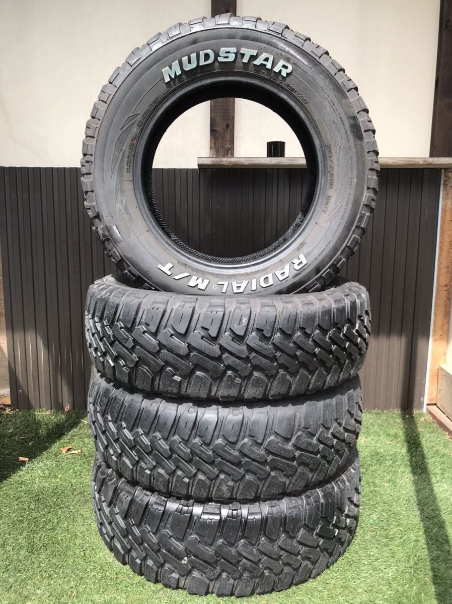 19年製 MUD STAR RADIAL M/T 215/70R16 100T 4本 V1074(中古品)｜売買されたオークション情報 ...